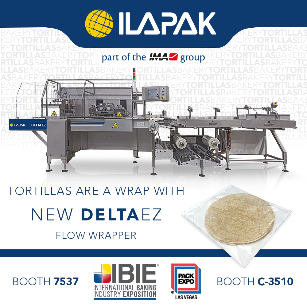TORTILLAS ARE A WRAP WITH NEW DELTA EZ FLOW WRAPPER | Ilapak - Macchine ...